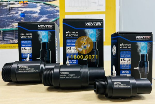 Đầu phun vi bọt khí VENTEK HSN101 - Thiết bị nuôi tôm
